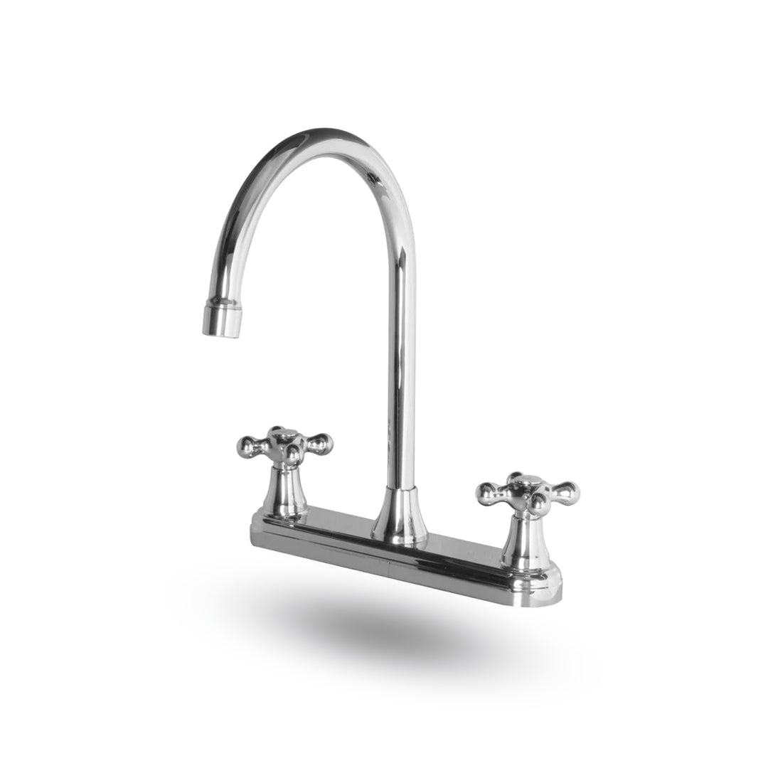 Grifería lavaplatos mezclador 8" mesón metálico Gricol cromado – Casa ...